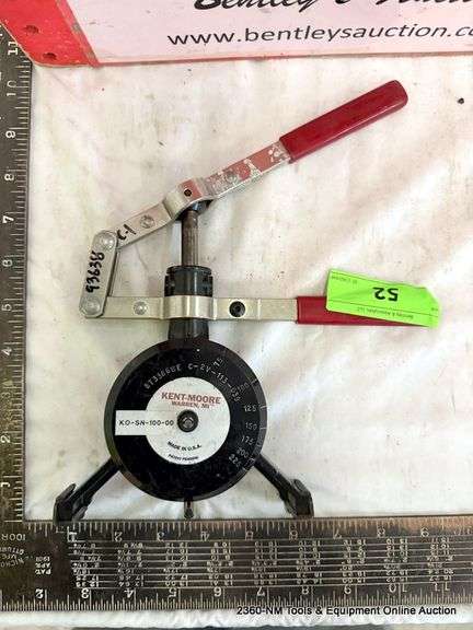 KENT MOORE BELT TENSION GAUGE BT-3386WE C-2V-113-039 - Bentley ...