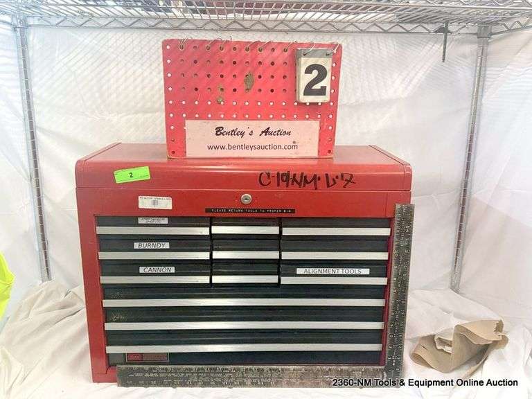 SEARS CRAFTSMAN 12 DRAWER TOOL CHEST - Bentley & Associates, LLC
