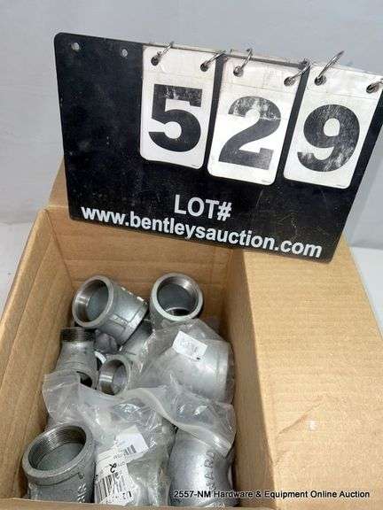 BOX: GALVANIZED ELBOW FITTINGS - Bentley & Associates, LLC