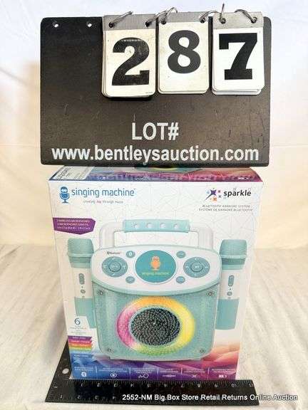 SPARKLE SINGING MACHINE BLUE TOOTH KARAOKE SYSTEM - Bentley ...