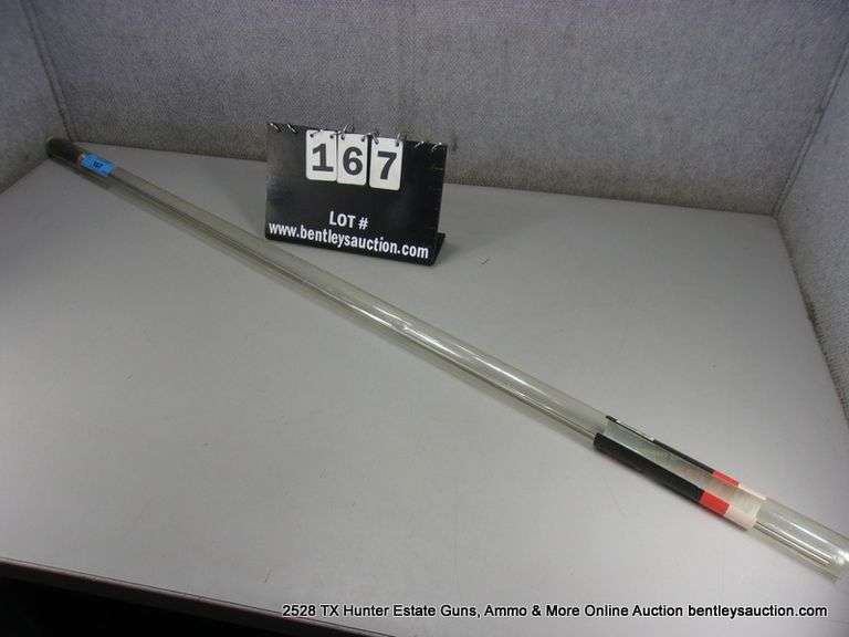 BENCHREST ROD 44" STAINLESS STEEL - Bentley & Associates, LLC