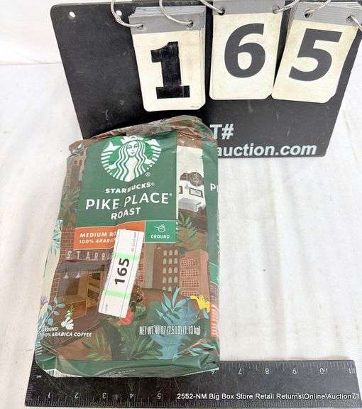 STARBUCKS PIKE PLACE ROAST COFFEE, 40 OZ BAG - Bentley & Associates, LLC