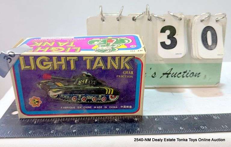 LIGHT TANK MF-721 CHAR FRICTION TOY TANK - Bentley & Associates, LLC