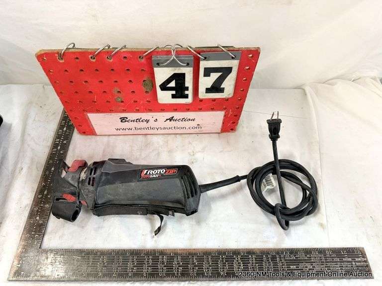 ROTOZIP ROTOSAW RECONDITIONED W/ CANVAS BAG - Bentley & Associates, LLC