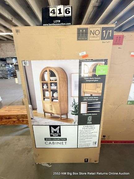 ENZO COLLECTION CABINET - Bentley & Associates, LLC