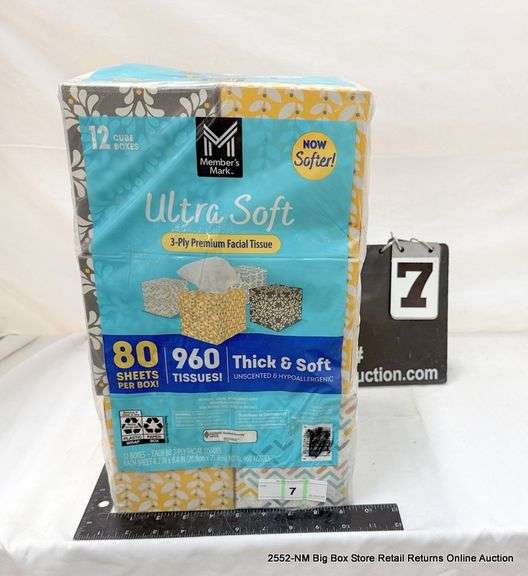 ULTRA SOFT 3-PLY PREMIUM FACIAL TISSUE - Bentley & Associates, LLC