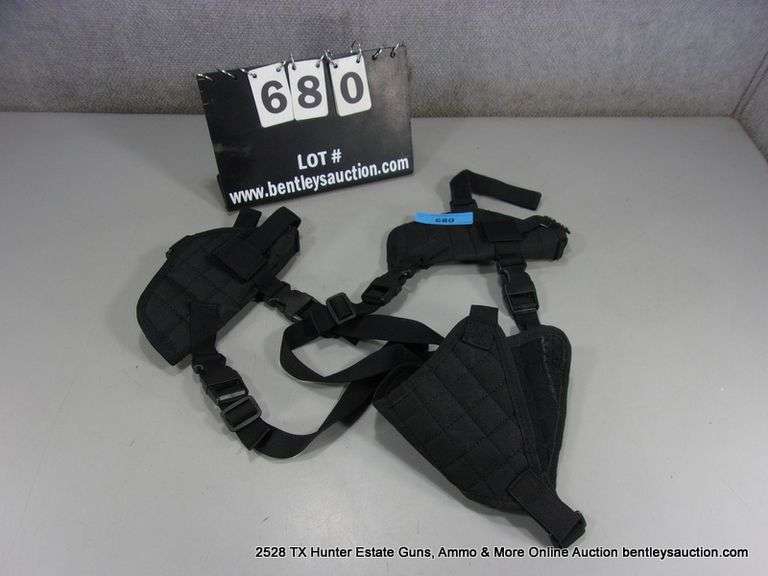 BLACK TACTICAL OVER THE SHOULDER GUN HOLSTER - Bentley & Associates, LLC