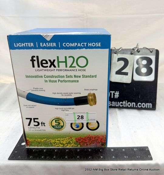 FLEX H20 LIGHTWEIGHT PERFORMANCE HOSE - 75' - Bentley & Associates, LLC