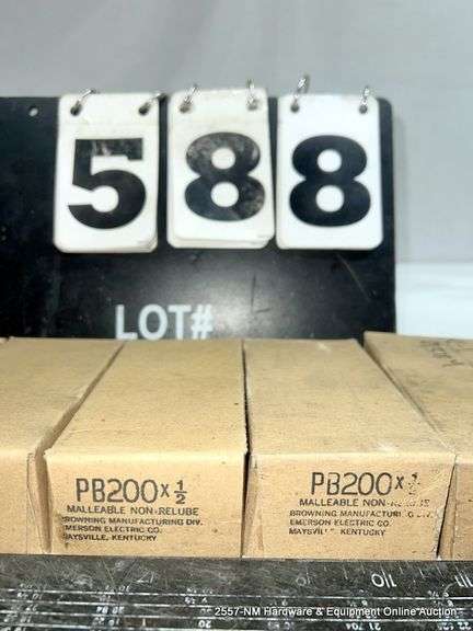 STACK: BROWNING PB200 X 1/2 BALL BEARING UNITS - Bentley & Associates, LLC