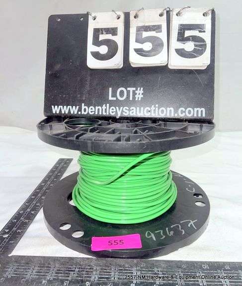 SPOOL: 8 STRAND COPPER WIRE AWG 8 - GREEN - Bentley & Associates, LLC
