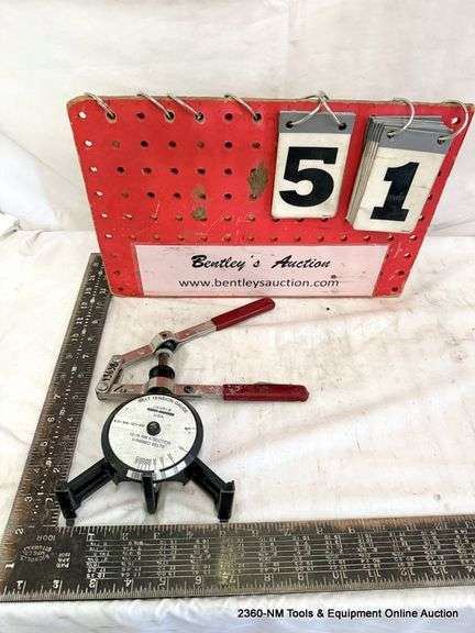 KENT MOORE BELT TENSION GAUGE J-41251-B 10-15 K SECTION BELTS - Bentley ...