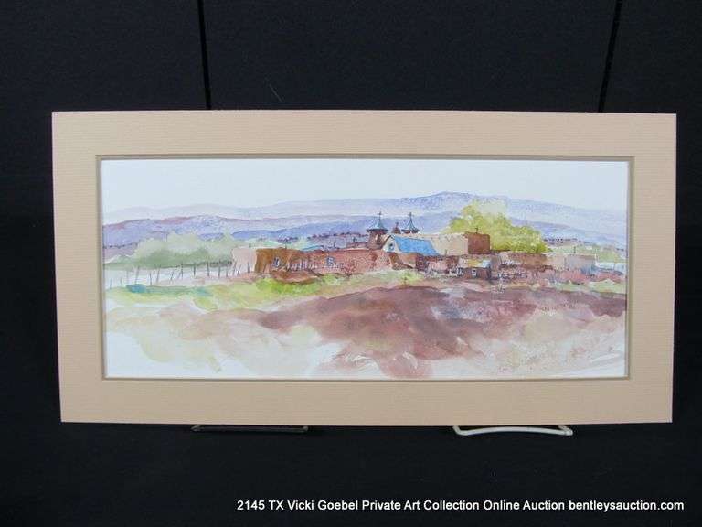 ADOBE VALLEY MISSION/CHURCH "ISLETA" 10 X 20 - Bentley & Associates, LLC