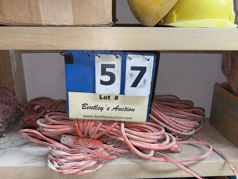 STACK: ASSORTED EXTENSION CORDS (4X MONEY) - Bentley & Associates, LLC