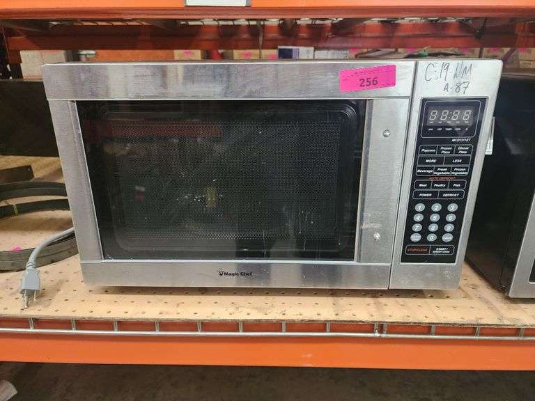 MAGIC CHEF MICROWAVE OVEN - DOOR HANDLE IS MISSING - Bentley ...