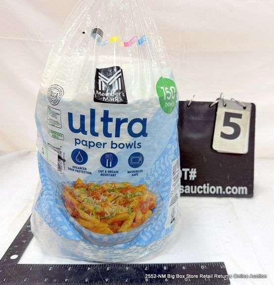 ULTRA PAPER BOWLS - 150 COUNT - Bentley & Associates, LLC