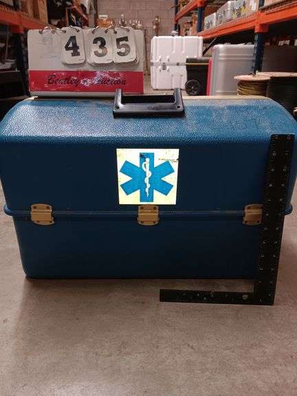 PARAMEDIC FIRST AID BOX W/ SUPPLIES - Bentley & Associates, LLC