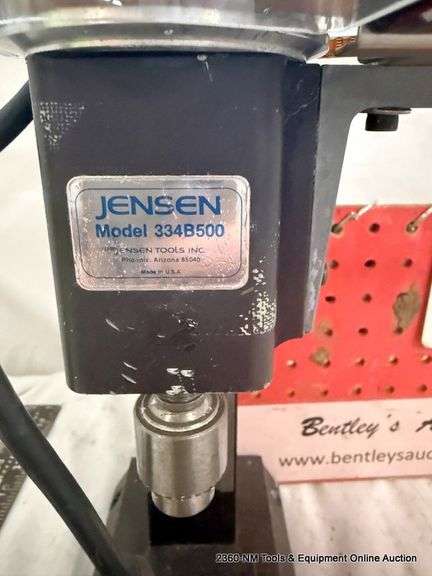 JENSEN TOOLS 334B500 VERTICAL MILLING MACHINE - Bentley & Associates, LLC