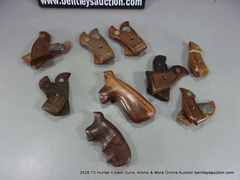 ASSORTED PISTOL HANDLES (9X MONEY) - Bentley & Associates, LLC