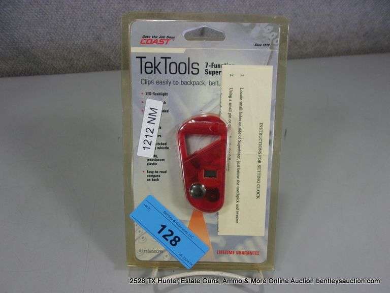 TEK TOOLS 7 FUNCTION SUPER CARABINER - Bentley & Associates, LLC