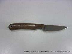 LYNN SINGLE EDGE KNIFE W/ SHEATH, 3" BLADE - Bentley & Associates, LLC