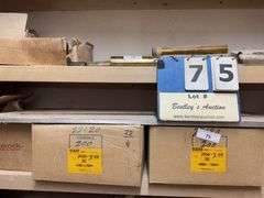 SHELF: ASSORTED PERMA-BILT CABINET HANDLES - Bentley & Associates, LLC