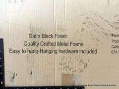 AZALEA PARK BLACK FILIGREE MANTLE MIRROR - Bentley & Associates, LLC