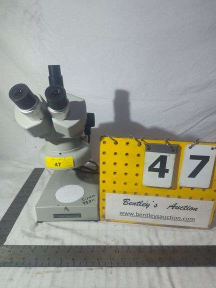 FISHER STEREOMASTER MICROSCOPE - Bentley & Associates, LLC