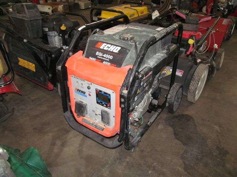 ECHO EGI-4000 PORTABLE GENERATOR - Bentley & Associates, LLC