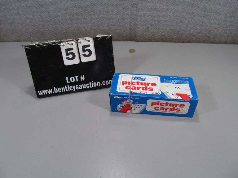 TOPPS PICTURE CARDS - BASEBALL 1990 - 500 COUNT VENDING PACK - Bentley ...