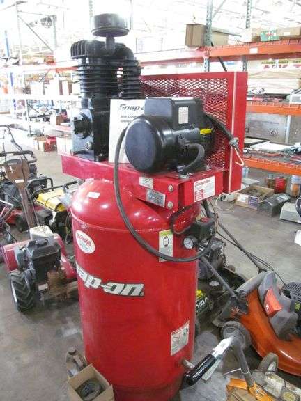 SNAP-ON SIGNATURE SERIES BRA7180-VEM 2-STAGE 7HP-AIR COMPRESSOR, 230V ...