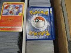 LARGE BOX OF POKEMON CARDS - Bentley & Associates, LLC