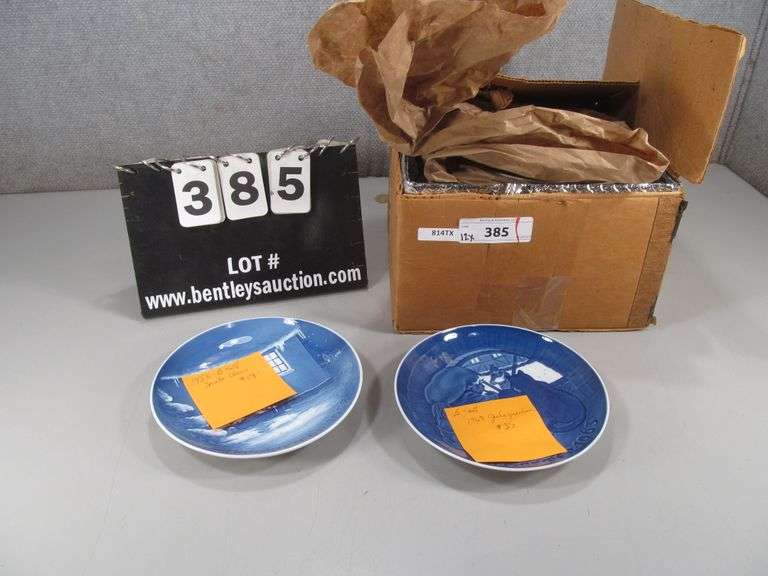 ROYAL COPENHAGEN COLLECTOR PLATES (12X MONEY) - Bentley & Associates, LLC