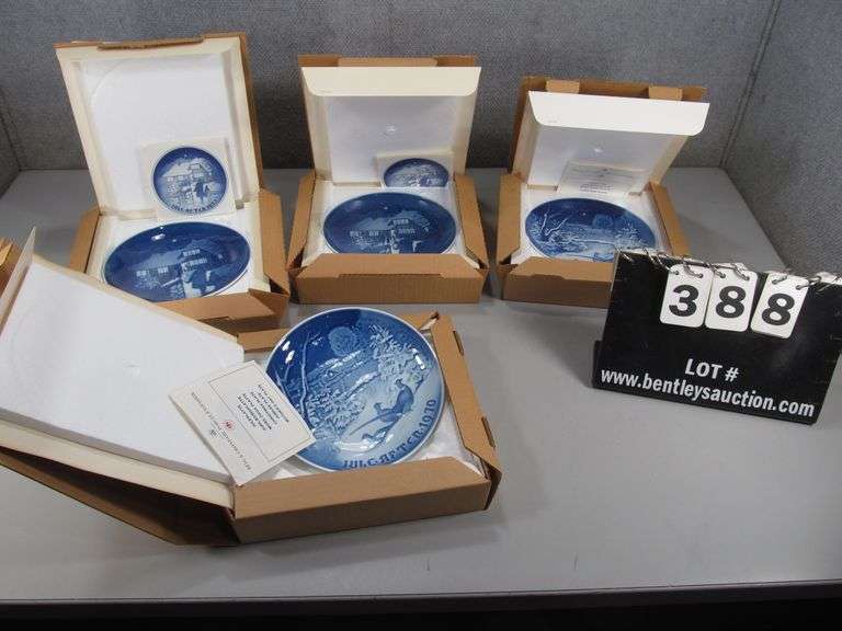 ROYAL COPENHAGEN COLLECTOR PLATES (4X MONEY) - Bentley & Associates, LLC