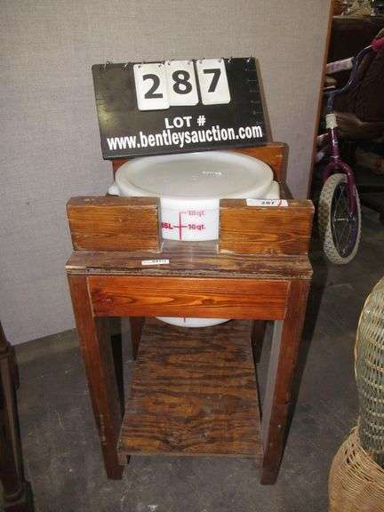 CRAFTMADE STAINED 2X4 18-QT. BUCKET STAND - Bentley & Associates, LLC