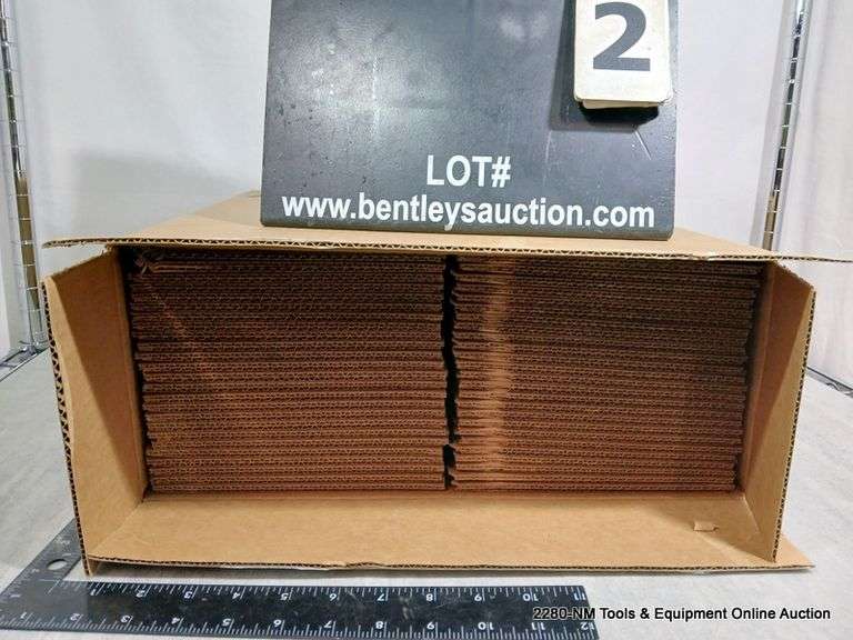 BOX: EBAY SHIPPING BOXES - 8X8X8 - Bentley & Associates, LLC