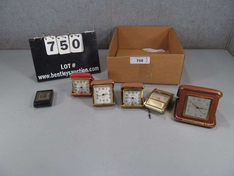 BOX: PORTABLE ALARM CLOCKS - Bentley & Associates, LLC