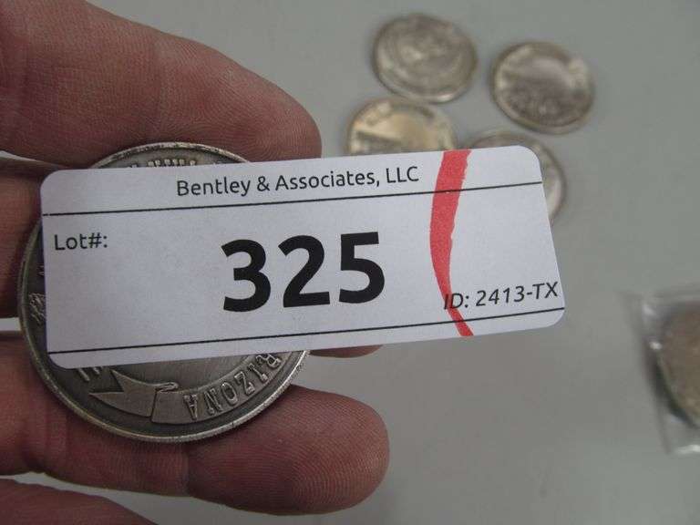 LOT: COMMEMORATIVE WESTERN & COWBOY COINS/ MEDALLIONS - Bentley ...