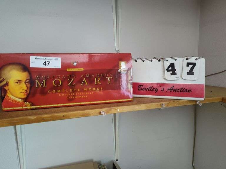 BOX: WOLFGANG AMADEUS MOZART COMPLETE WORKS 170 CD BOX - Bentley ...
