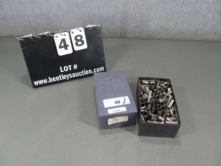 BOX: ALUMINUM .357 MAGNUM SHELLS - Bentley & Associates, LLC