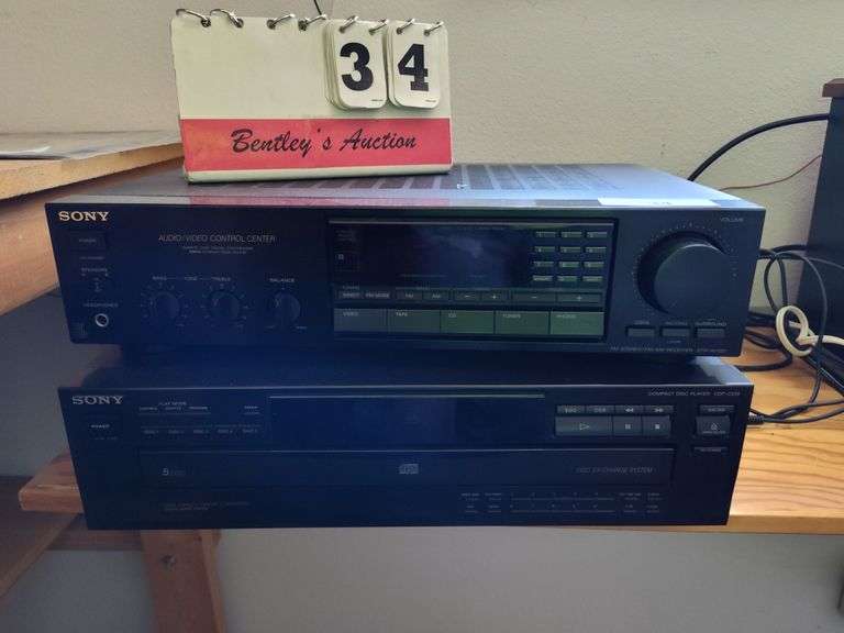 SONY AUDIO/ VIDEO CONTROL CENTER STR AV320, HIGH DENSITY LINEAR ...