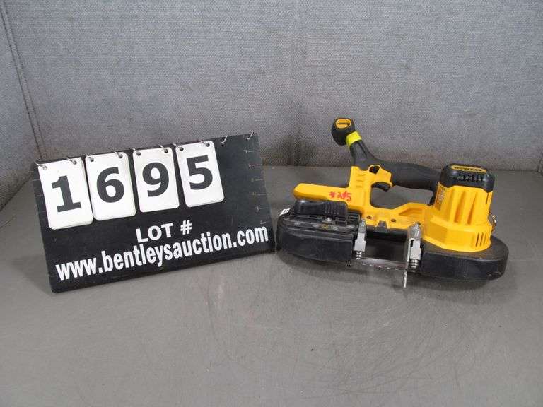 DEWALT DCS371 20 VOLT CORDLESS PORTABLE BAND SAW - Bentley & Associates ...