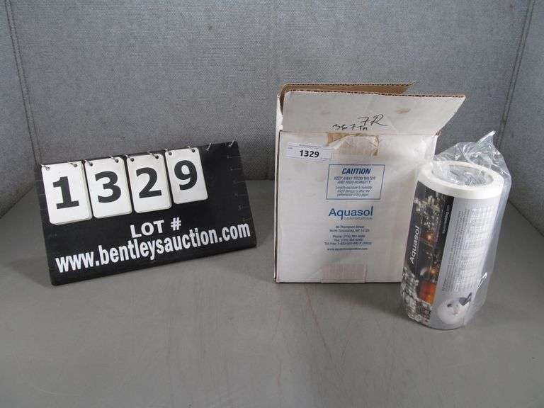 BOX: AQUASOL ROLLS - PAPER FILAMINT - PURGING PAPER - Bentley ...