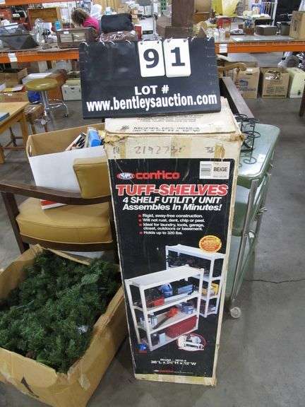CONTICO TUFF-SHELVES 4 SHELF UTILITY UNIT - Bentley & Associates, LLC