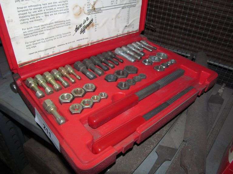 SNAP-ON THREAD SET & FILES - Bentley & Associates, LLC