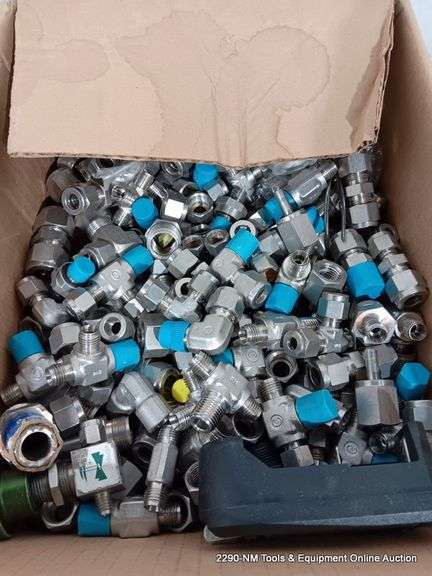 BOX: SWAGELOK STAINLESS STEEL ELBOWS & UNION TEES - Bentley ...