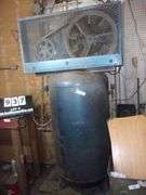 AMP-AIR MOVING PRODUCTS ACI-5-80V 80 GALLON VERTICAL AIR COMPRESSOR- 2 ...