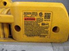 DEWALT DCS374 XR 20 VOLT CORDLESS PORTABLE BAND SAW - Bentley ...