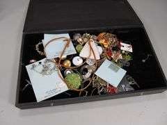 LOT: NATIVE AMERICAN NECKLACE, ASSORTED COSTUME JEWELRY - Bentley ...