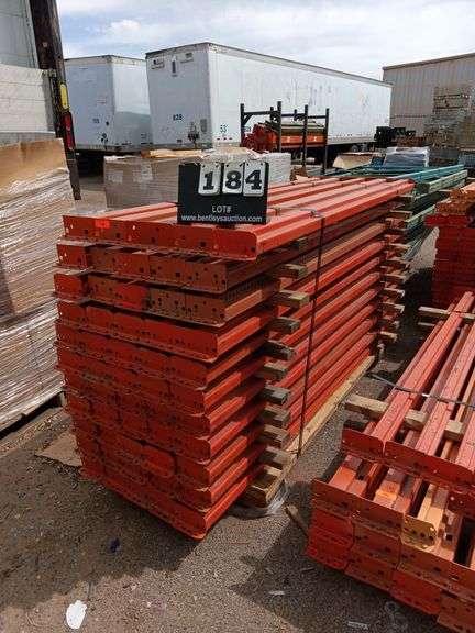 PALLET: PALLET RACK CROSS BEAMS (ARMS), 8' (55X MONEY) - Bentley ...