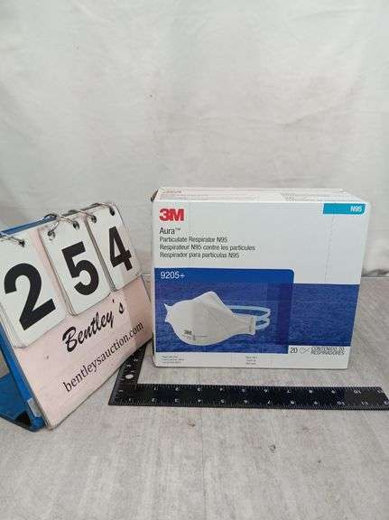 OPEN BOX OF N95 MASKS - Bentley & Associates, LLC